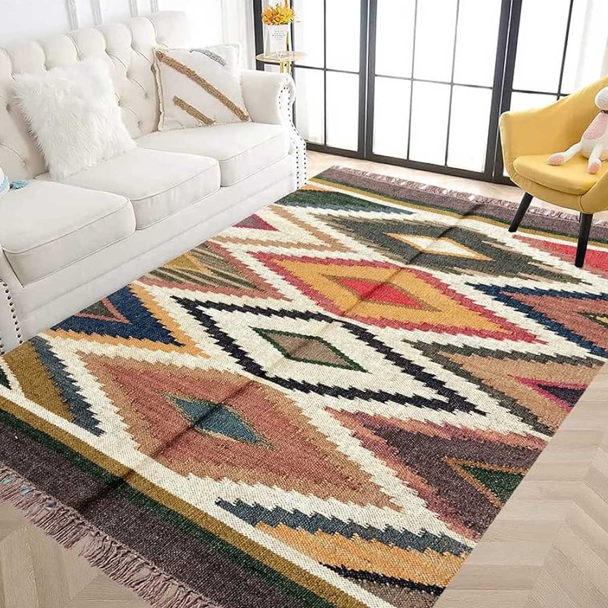 Woolen Dhurrie Suppliers in South Africa, Hand Woven Woolen Dhurrie ...